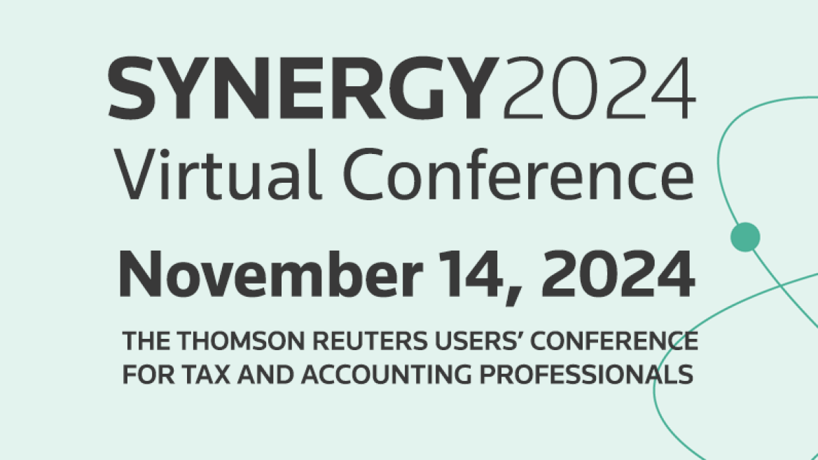 Synergy Canada 2024 - Thomson Reuters DT Tax and Accounting | DT ...