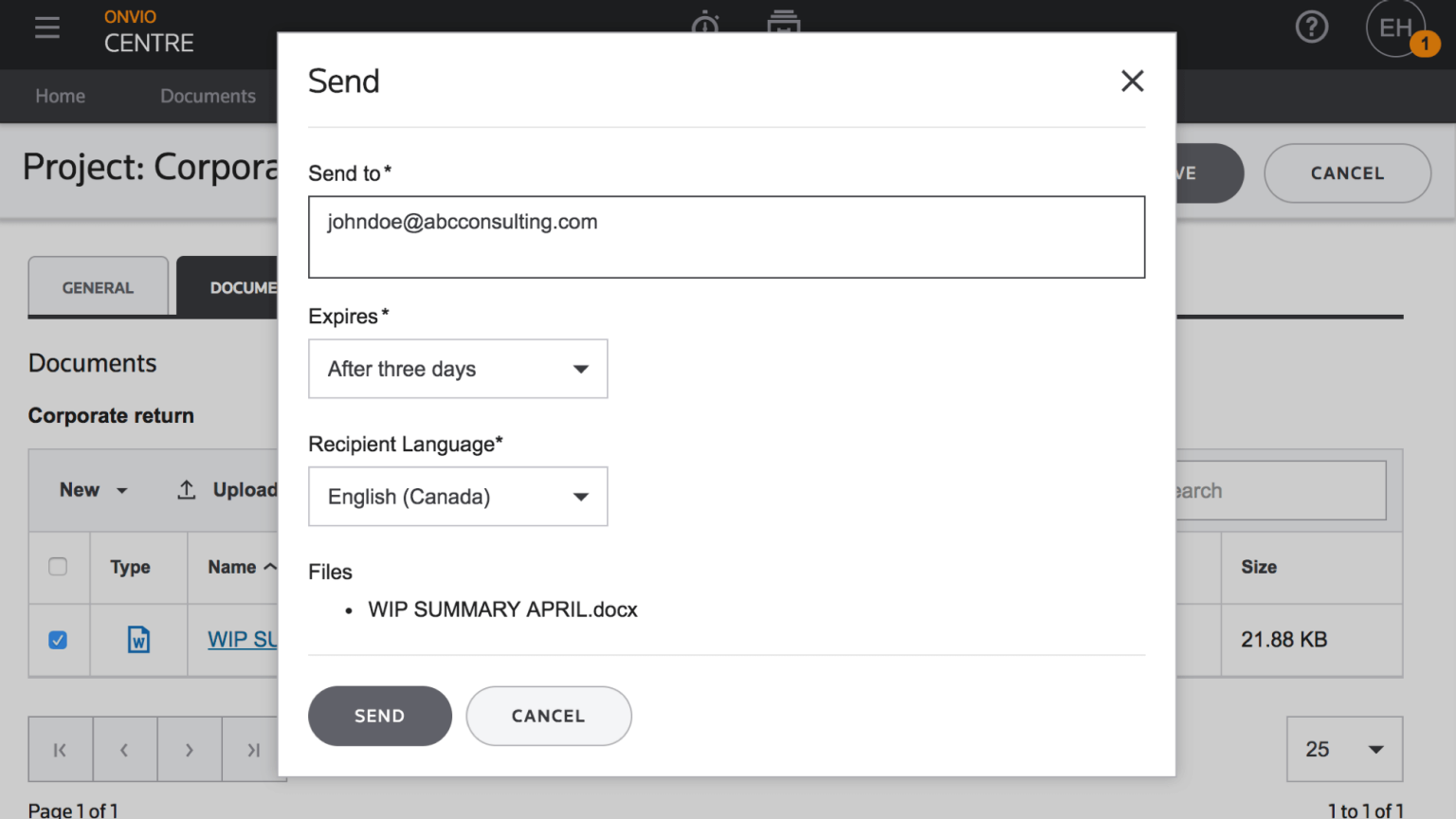 Onvio Features | Project Management for Accountants | Canada | Thomson ...