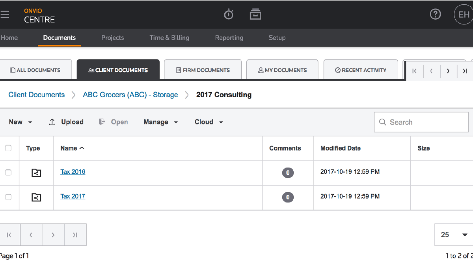 Onvio Features | Project Management for Accountants | Canada | Thomson ...