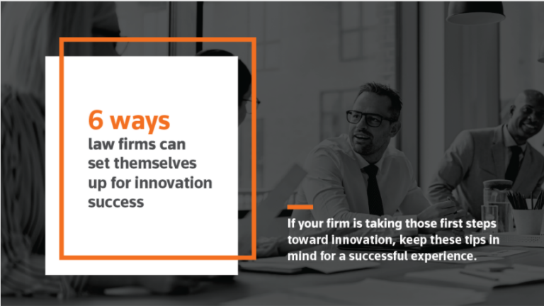 6 tips for law firm innovation | Canada | Thomson Reuters